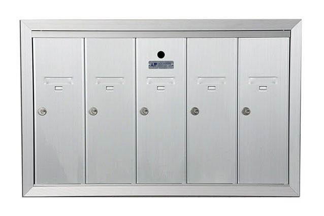 Standard 5 Door Vertical Mailbox Unit - Front Loading and Fully ...