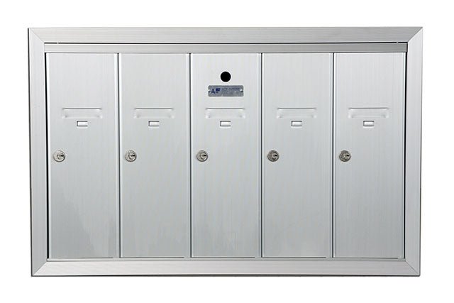 Standard 5 Door Vertical Mailbox Unit - Front Loading and Fully ...